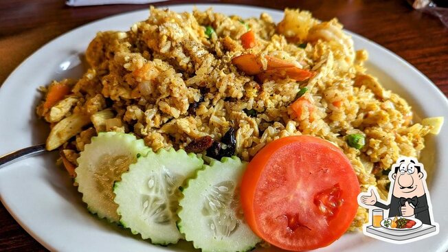 Menu at Jeab’s Thai Kitchen restaurant, Tioga