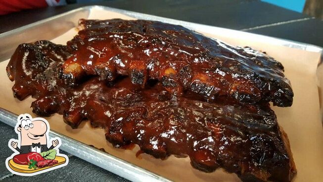 Menu at Chub's Blue Pig BBQ, Attleboro