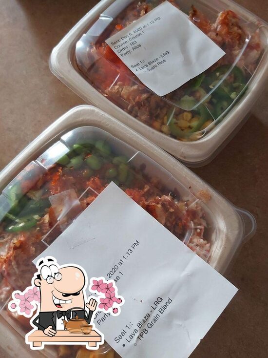 Menu at The Poke Box restaurant, Markham