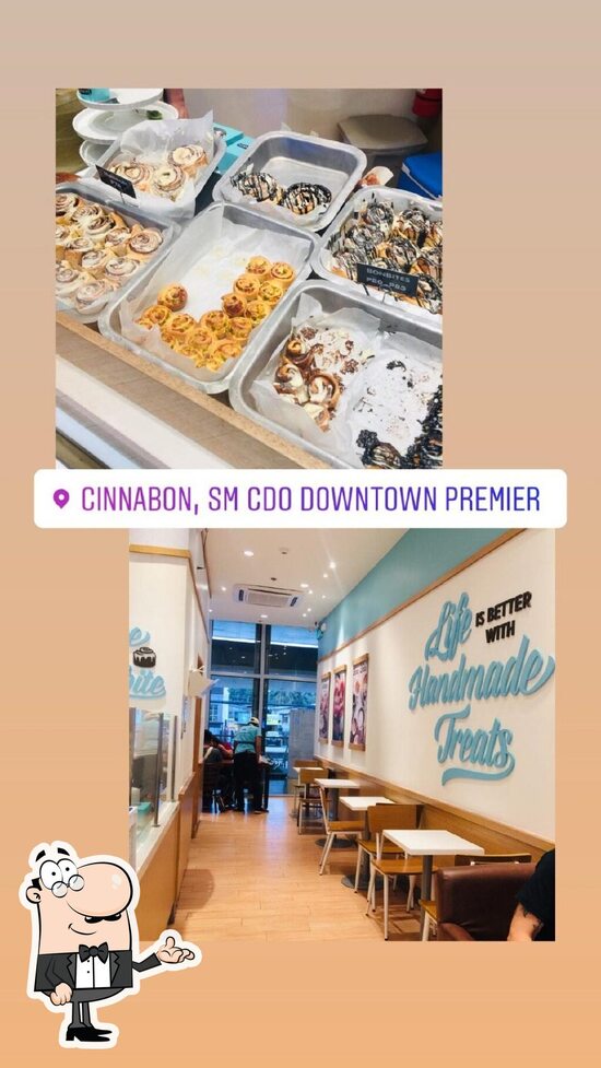 Menu at Cinnabon SM CDO Downtown Premier, Cagayan de Oro