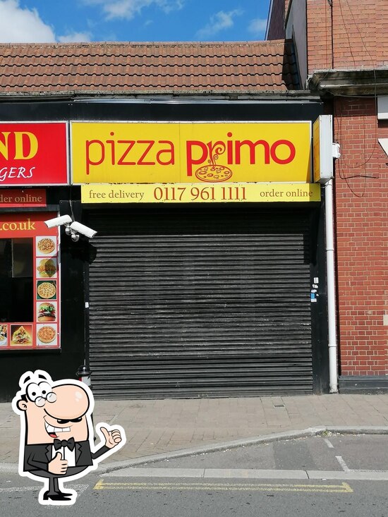 Menu at PIZZA PRIMO pizzeria, Bristol