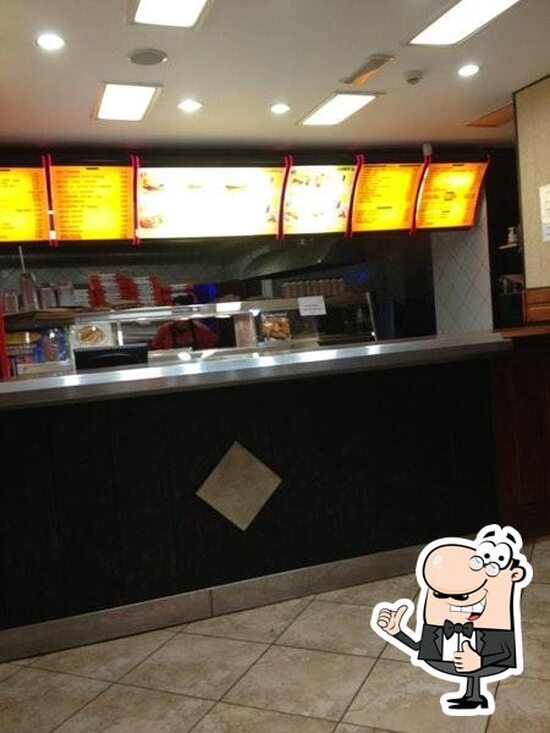 Menu at Tony's Take Away restaurant, Tramore