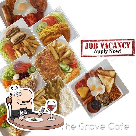 Menu at The Grove Cafe, Leeds, 396 Dewsbury Rd
