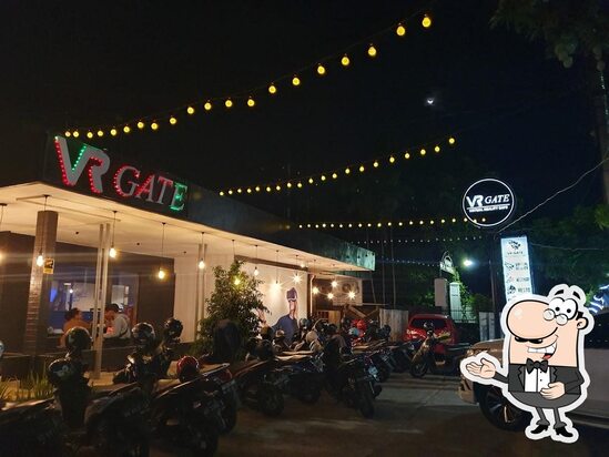 Menu at VR Gate Cafe, Surakarta