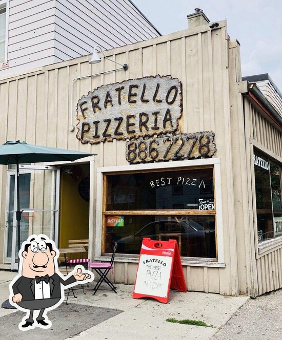 Menu at Fratello Pizza pizzeria, Waterloo