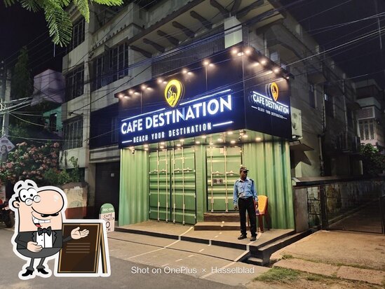 Menu at Cafe Destination, Chandannagar
