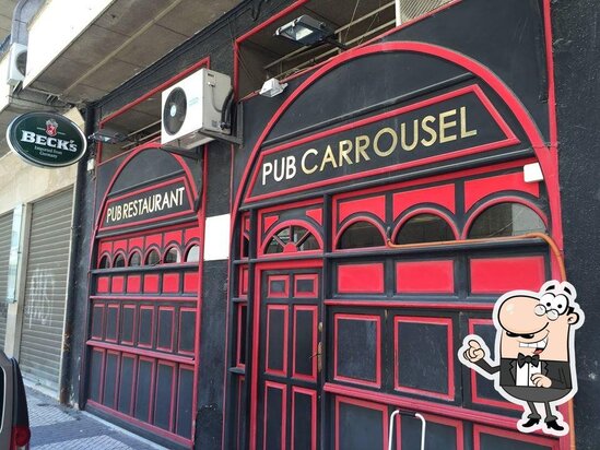 Menu au Carrousel pub restaurant, Tanger, 6 Rue Khalil Metrane