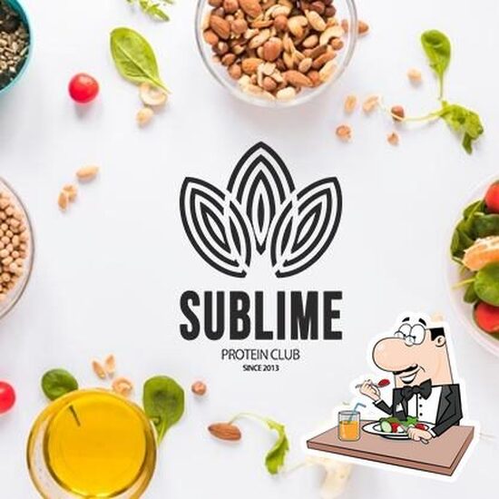 Menu at SUBLIME Protein Club, Santiago de Querétaro
