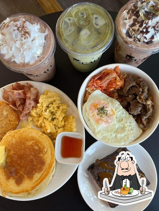 Menu at UN CAFE, Taytay