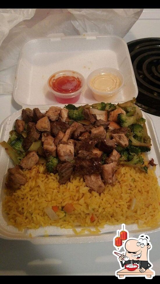 Menu at Asian Express restaurant, Hiram