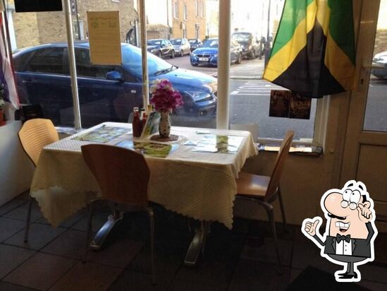 Menu at Staff of Life cafe, London