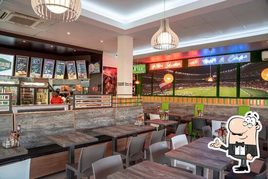 Menu at Stadium Fast Food, Bloemfontein, 155 Lombard Street