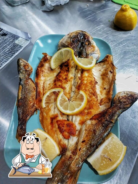 Menu at STARfish ponton, Mangalia