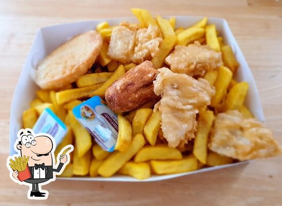 Menu at Fish Bits fast food, Trafalgar