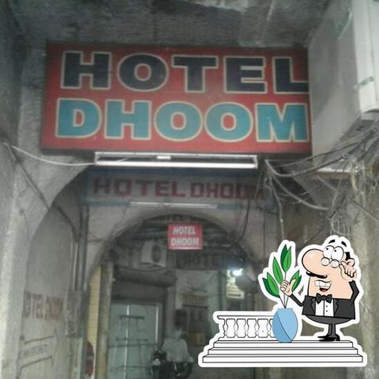 Menu at Hotel Dhoom, Jodhpur