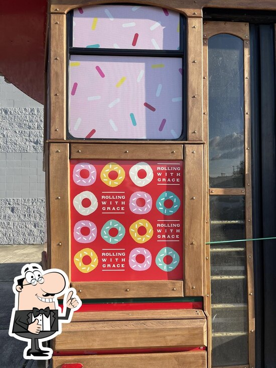 Menu at Little Trolley Donuts, Sharonville