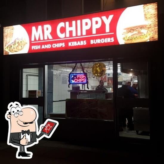 Menu at Mr Chippy fast food, Northampton, 91 St Leonards Rd