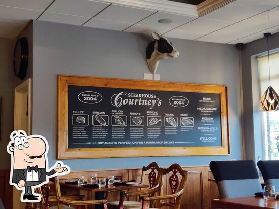 Menu at Courtneys Steakhouse, Newry