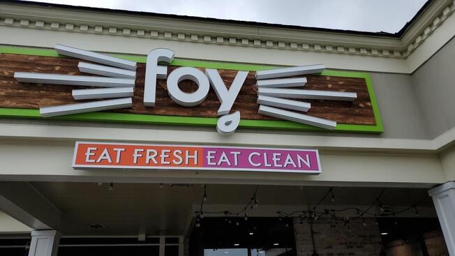 Menu at Foy Superfoods West Mobile restaurant, Mobile