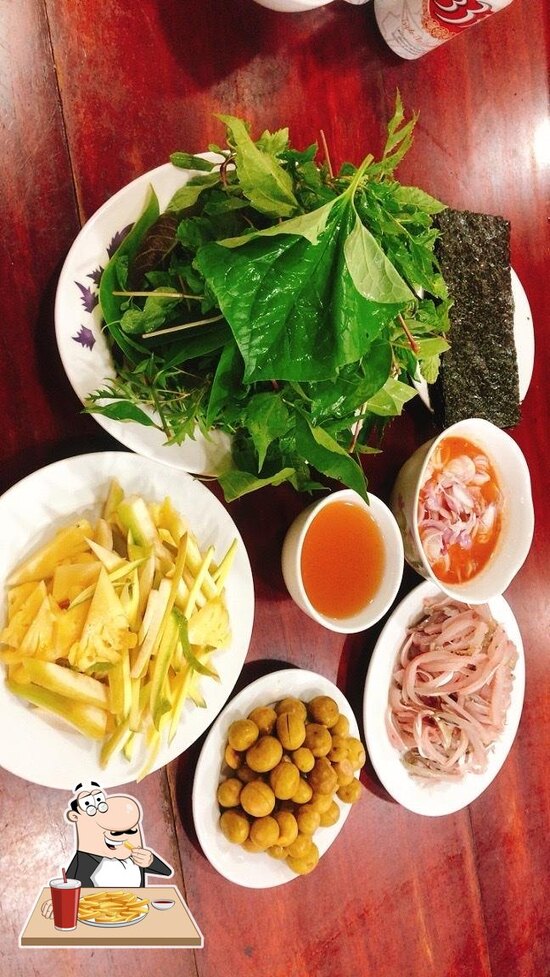 Menu at Gỏi Cá Mai Chí Diệp restaurant, Vietnam
