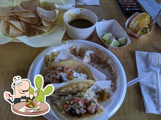 Menu at Cabo Tacos restaurant, Glendora
