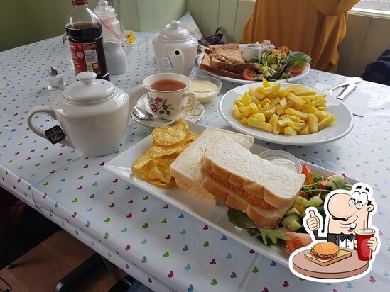 Menu at The Corner House Tearooms cafe, Watchet