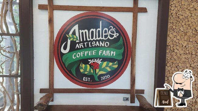 Menu at AMADEO ARTISANO COFFEE FARM restaurant, Amadeo