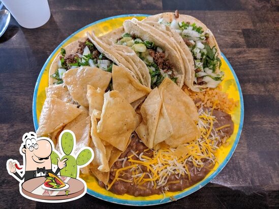 Menu at Mucho Mas restaurant, Michigan City