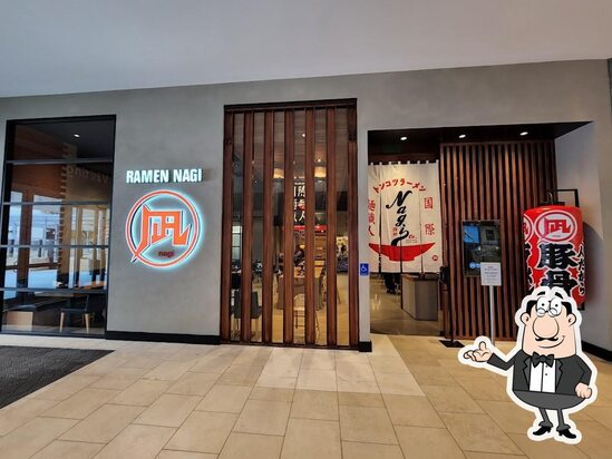 Menu at Ramen Nagi restaurant, Arcadia