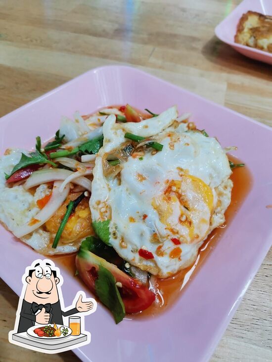 Menu at Srinagarindra Food Court, Bangkok