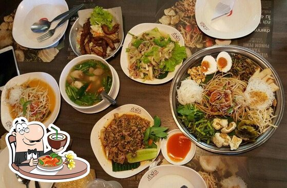 Menu at Tummour Surin restaurant, Chaniang