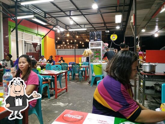 Menu at Warung Flory restaurant, Timika