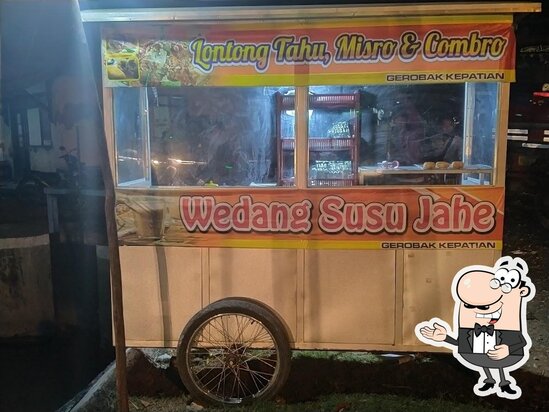 Carta del café Susu jahe dan misro, combro, Srengseng