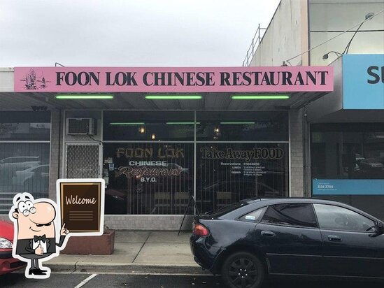 Menu at Foon Lok Chinese Restaurant, Morwell