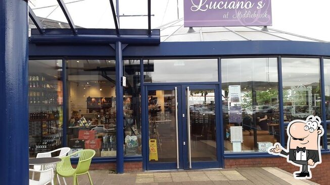 Menu at Luciano's at Middlebrook cafe, Bolton
