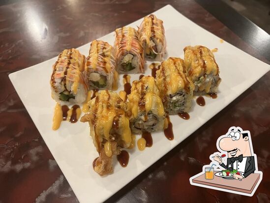 Menu at Moshi Moshi Japanese Hibachi Ramen & Sushi restaurant, Winchester