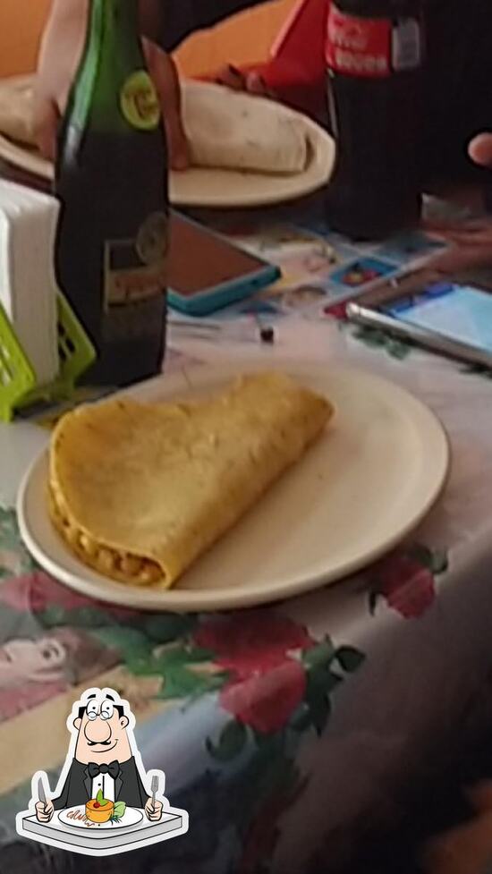 Menu at Quesabrosas restaurant, Saltillo