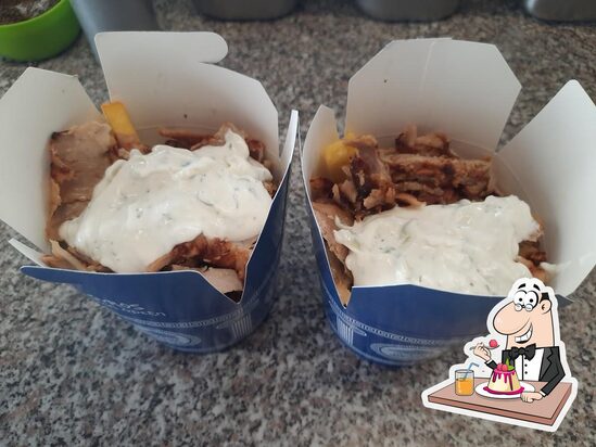 Speisekarte von Hellas Gyros restaurant, Markgröningen