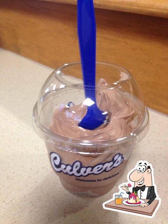 Menu at Culver's fast food, Port Orange