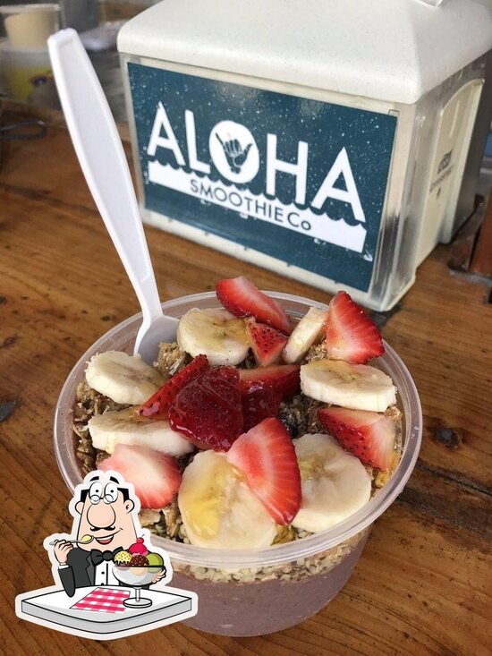 Menu at Aloha Smoothie Co. pub & bar, Wildwood