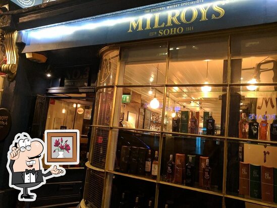 Menu at Milroy's of Soho pub & bar, London