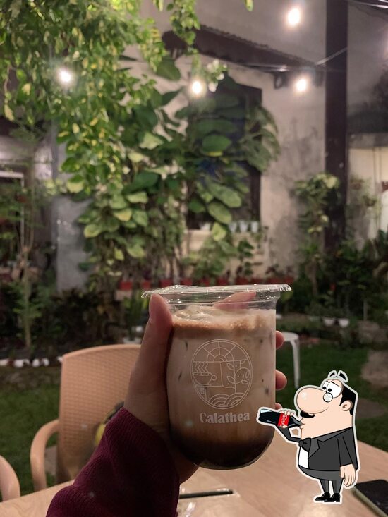 Menu at Calathea Garden cafe, Malang