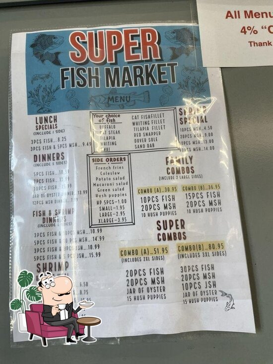 Super Fish Market, Inglewood - Restaurant menu, prices and reviews