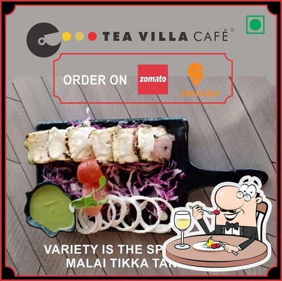 Menu at Tea Villa Cafe Church Street, Bengaluru