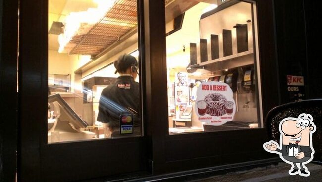 Menu at KFC restaurant, Seattle, Aurora on 99