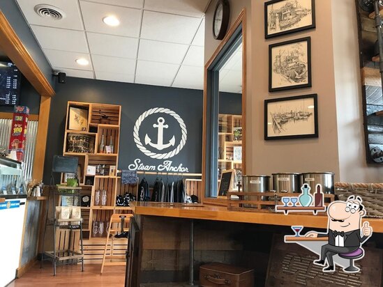 Menu at Steam Anchor Coffee & Cafe, Fulton
