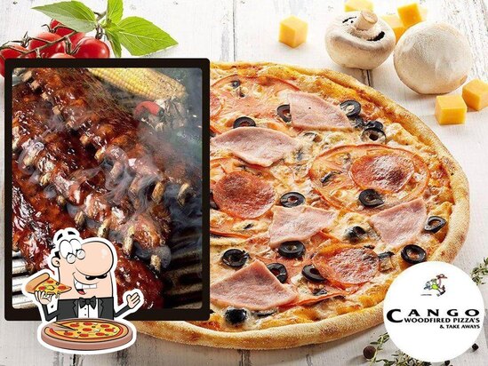 Menu at Cango Woodfired Pizzas pizzeria, Oudtshoorn