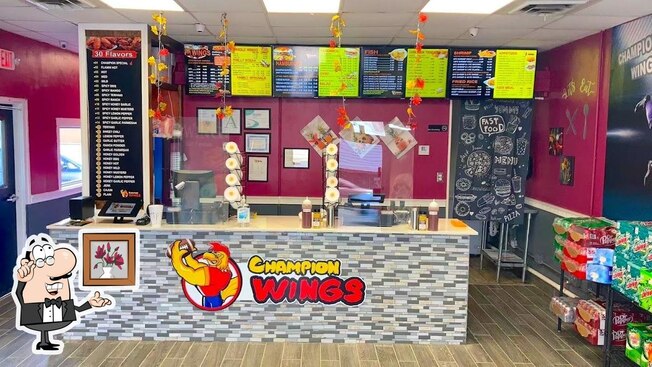 Menu at Champion Wings (Tupelo) restaurant, Tupelo