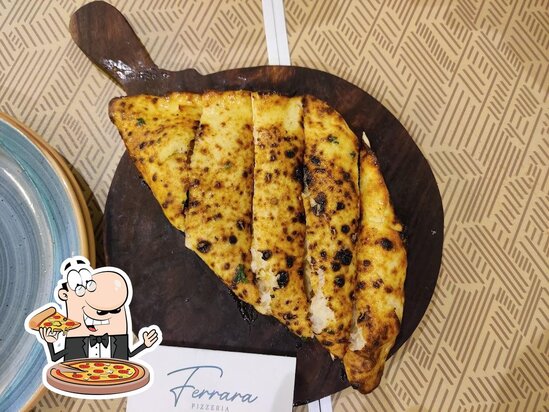 Menu at Ferrara Pizzeria, Chennai