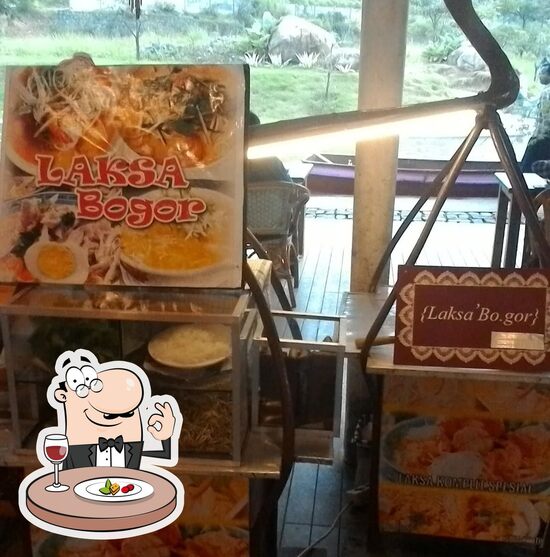 Menu at Laksa Bogor restaurant, Citaringgul